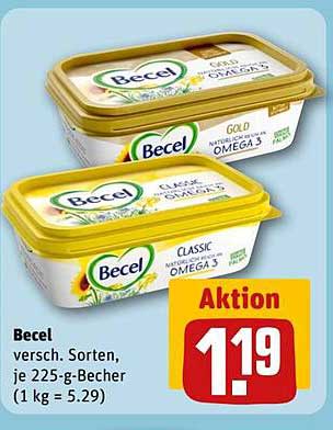 Becel Angebot bei REWE Center
