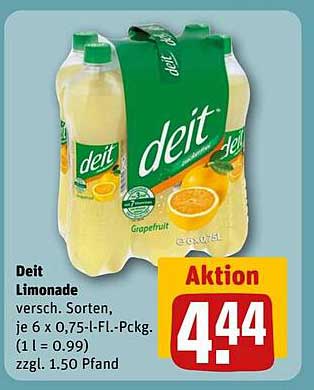 Deit Limonade Angebot bei REWE Center