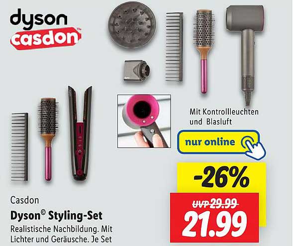 Dyson® Styling-Set Angebot bei Lidl