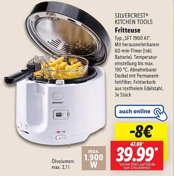 Fritteuse Angebot bei Lidl - ProspektGuru.de