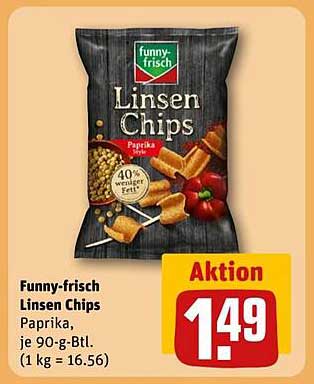 Funny-Frisch Linsen Chips Angebot bei REWE Center - ProspektGuru.de