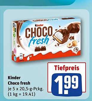Kinder Choco Fresh Angebot bei REWE Center