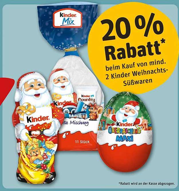Kinder Mix Kinder Country Kinder Überraschung Maxi Angebot bei REWE Center