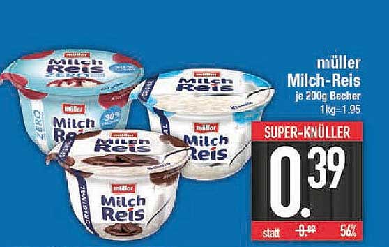Müller Milch-Reis Angebot bei E-Center