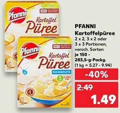 Pfanni Kartoffelpüree Angebot bei Kaufland