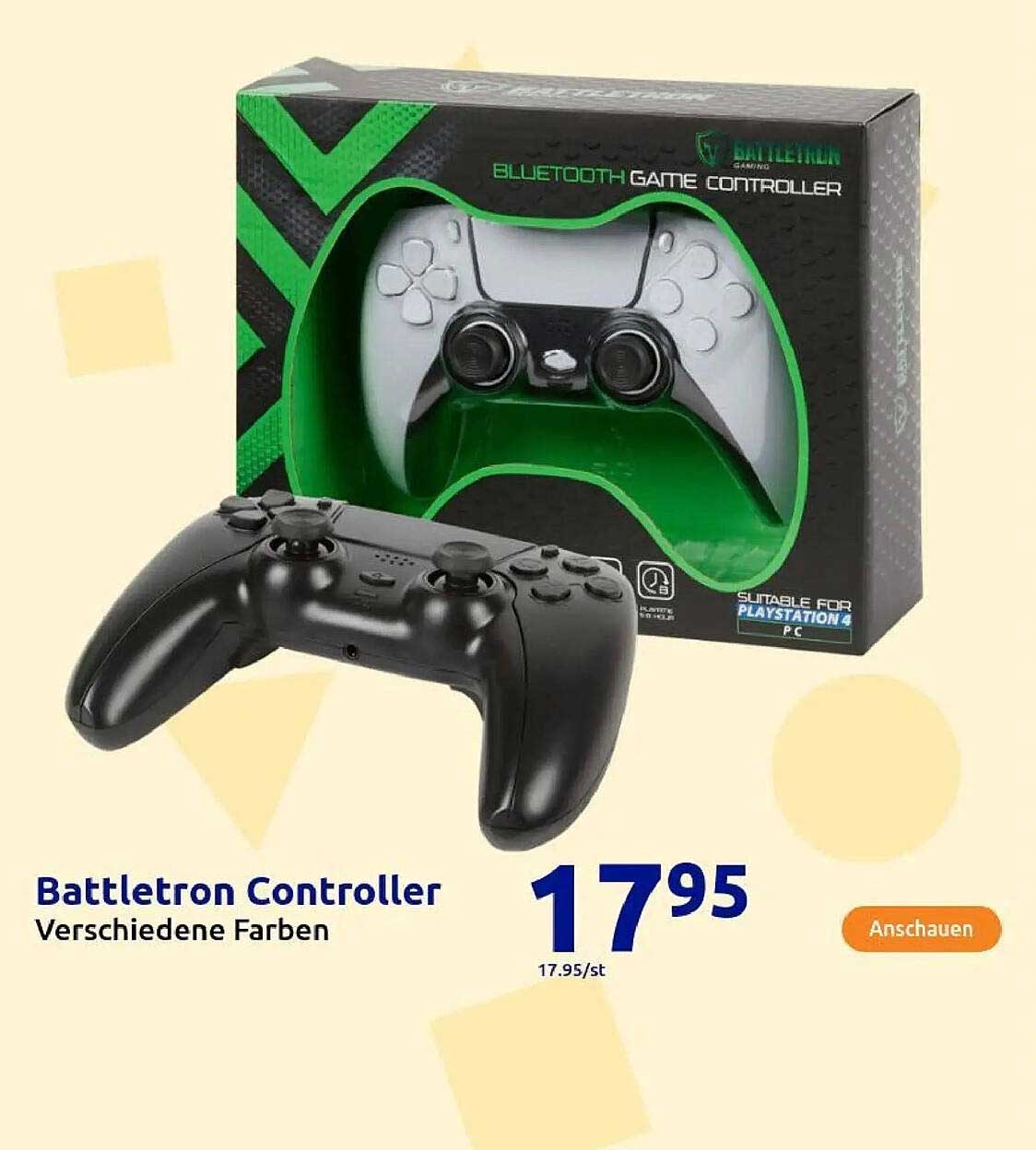 Battletron Controller - Verschiedene Farben Angebot bei Action - ProspektGuru.de