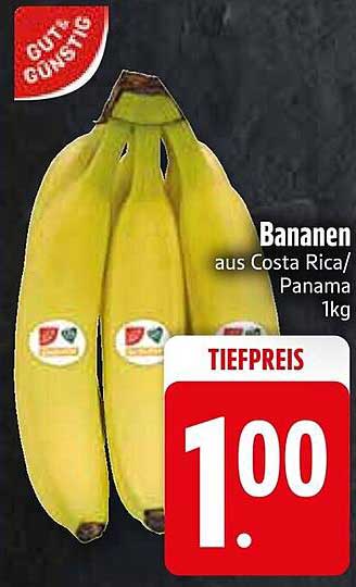 Bananen Angebot bei Edeka - ProspektGuru.de