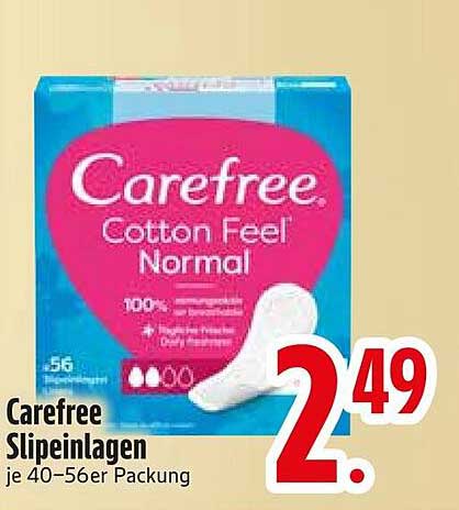 Carefree Slipeinlagen Angebot bei Edeka - ProspektGuru.de