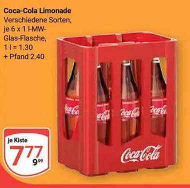 Coca-Cola Limonade Angebot bei Globus
