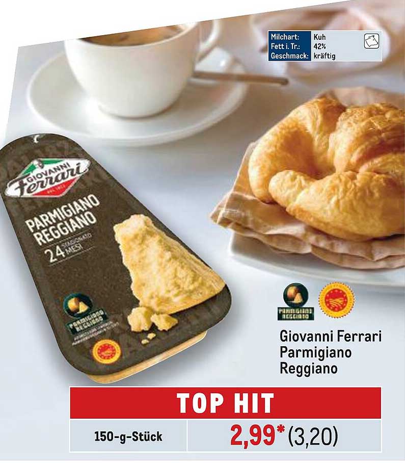 Giovanni Ferrari Parmigiano Reggiano Angebot bei METRO - ProspektGuru.de
