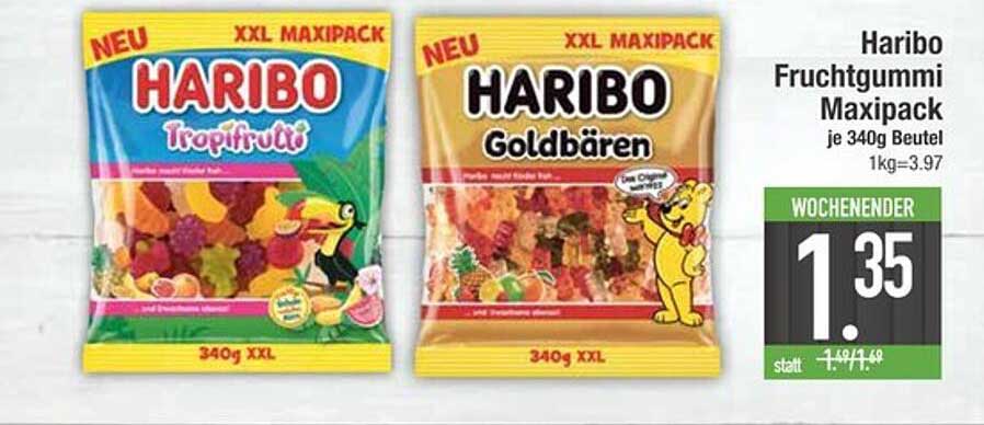 Haribo Fruchtgummi Maxipack Angebot bei E-Center