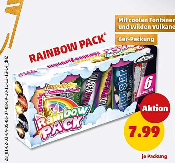 Rainbow Pack Angebot bei Penny