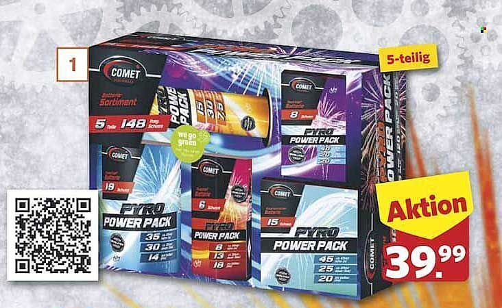 Comet Pyro Power Pack 5-Teilig Angebot bei Famila Nord Ost ...