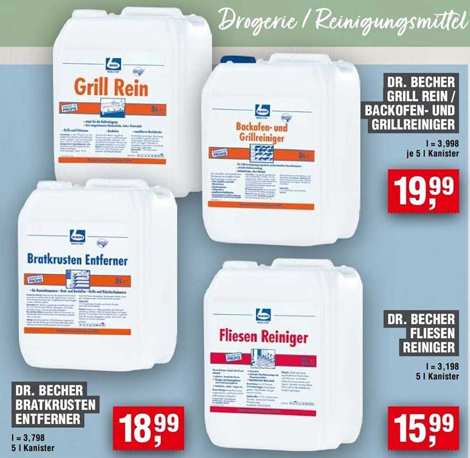 Dr Becher Backofen Und Grillreiniger