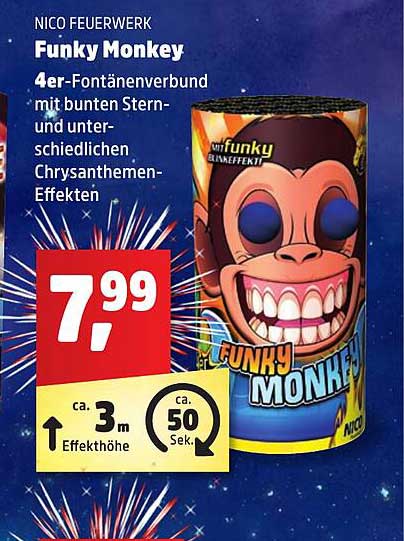 Funky Monkey 4Er-Fontänenverbund Angebot bei Thomas Philipps ...