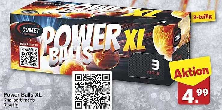 Power Balls Xl 3-Teilig Angebot bei Combi - ProspektGuru.de