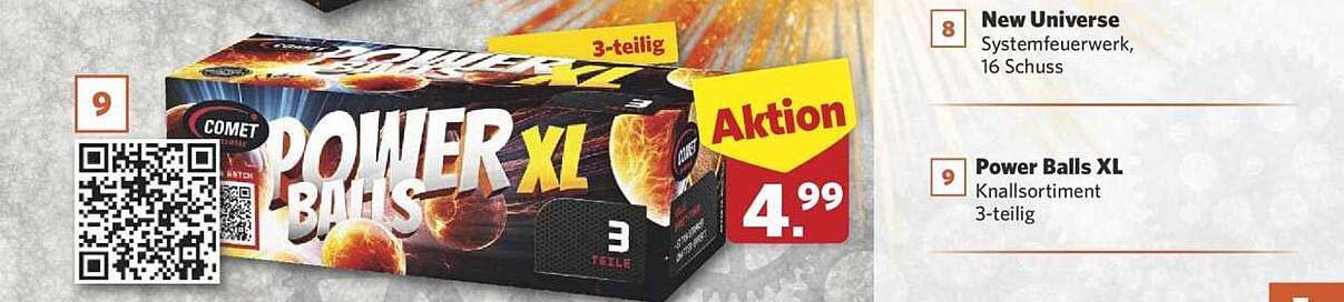 Power Balls Xl 3-Teilig Angebot bei Combi - ProspektGuru.de