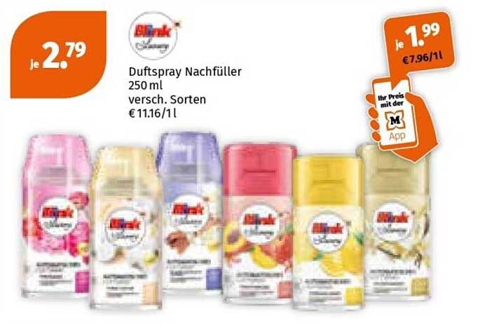Duftspray Nachfüller 250 Ml Verschieden Sorten Angebot bei Müller ...