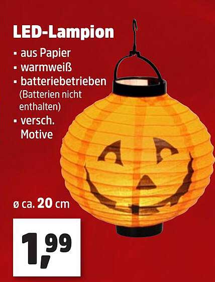 Led-Lampion Angebot bei Thomas Philipps - ProspektGuru.de