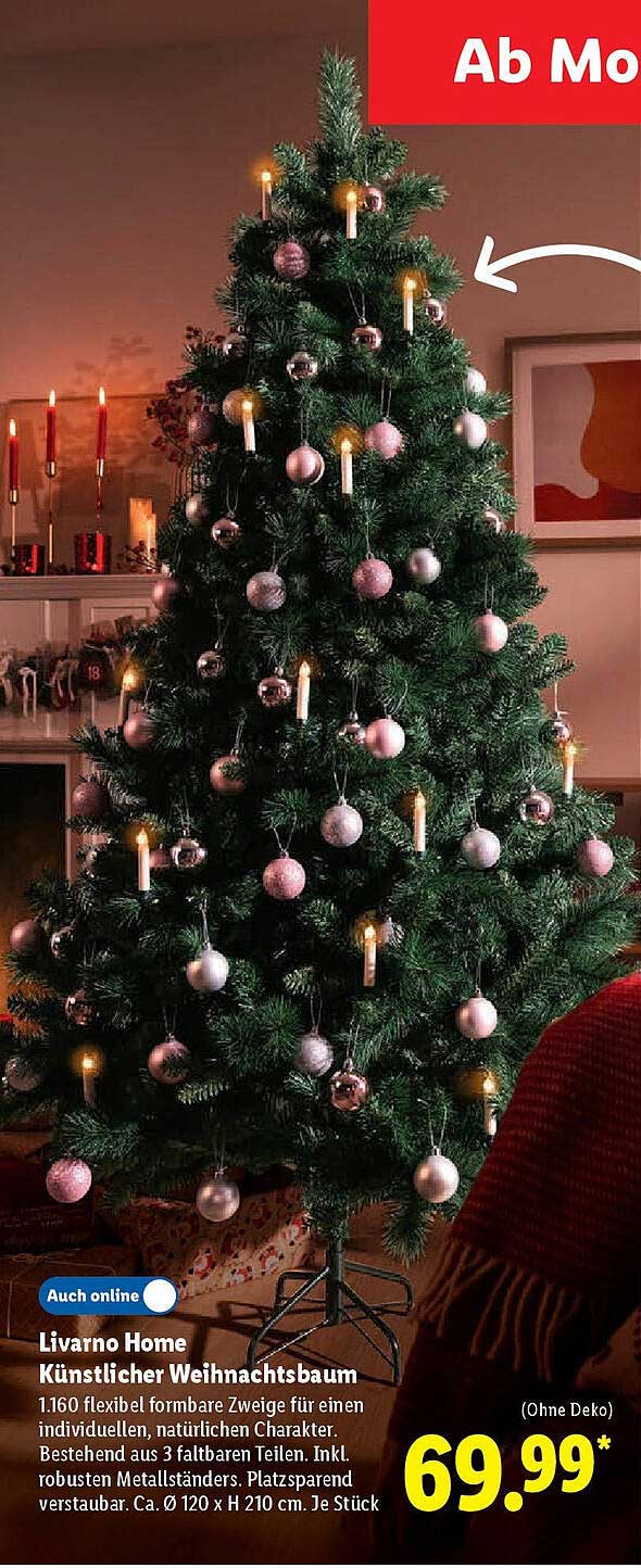 Spannende Kunstliche Weihnachtsbaume Lidl Ebenbild