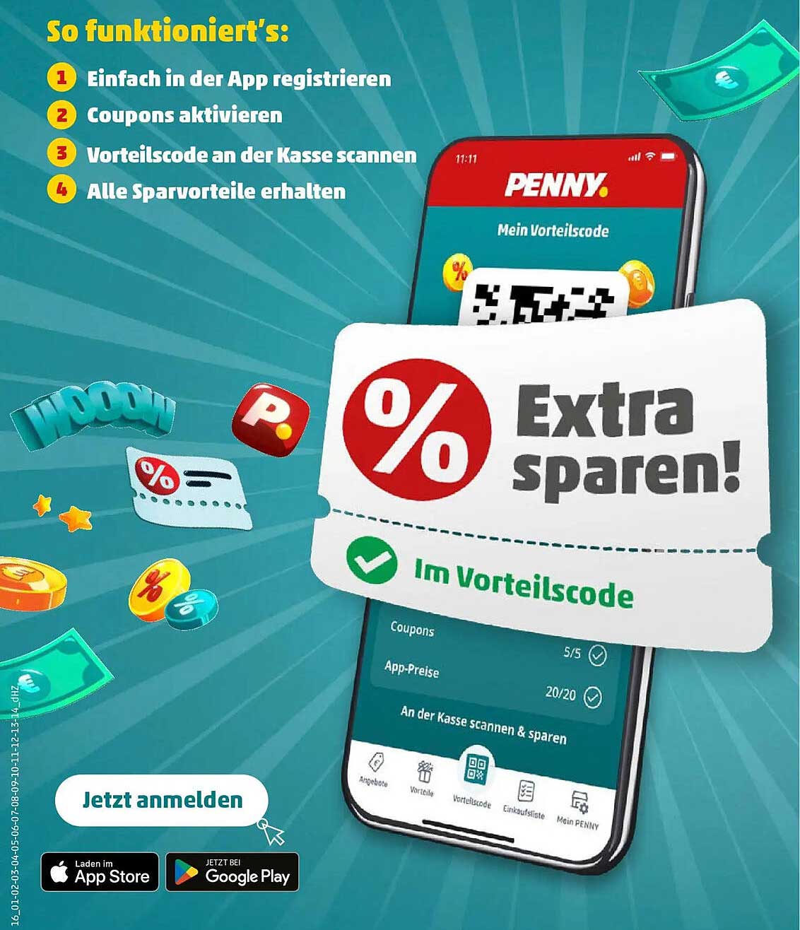 Extra Sparen Mit Dem Penny Vorteilsprogramm Angebot bei Penny ...