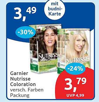 Garnier Olia Öl-Coloration Verschieden. Farben Packung Angebot bei ...