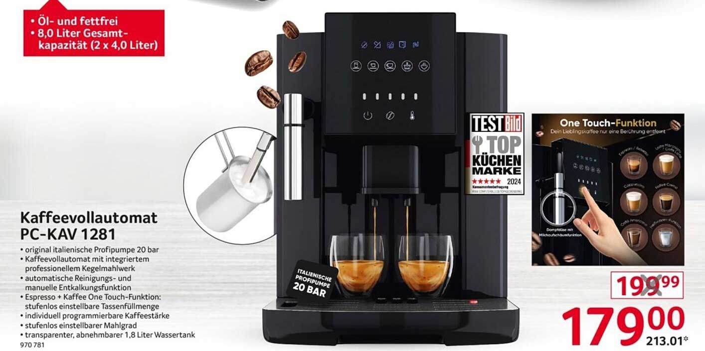 Kaffevollautomat E8 (Ec) Angebot bei MEDIMAX - ProspektGuru.de