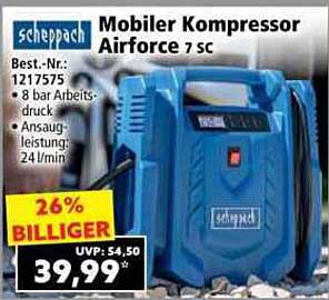 Kompressor 551/10/100 230V Angebot bei Norma - ProspektGuru.de
