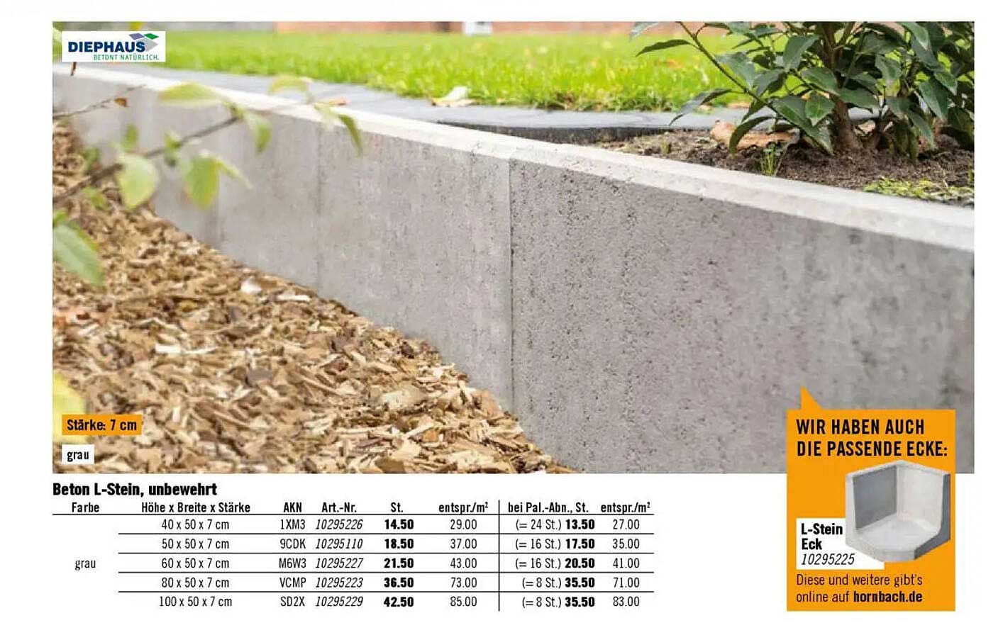 L Stein Bewehrt Oder Unbewehrt