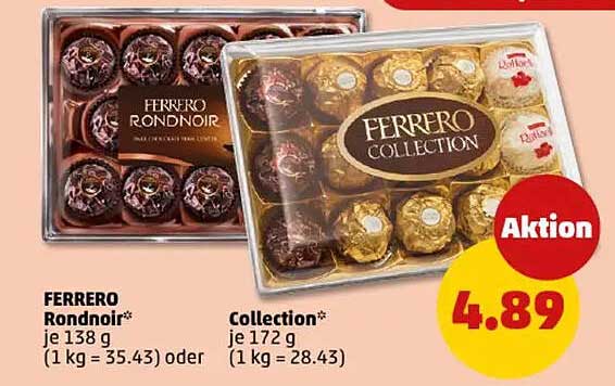 Ferrero Rondnoir Und Collection - Aktionspreise Angebot bei Penny