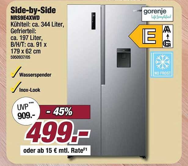 Spannende Poco Side By Side Khlschrank Bild