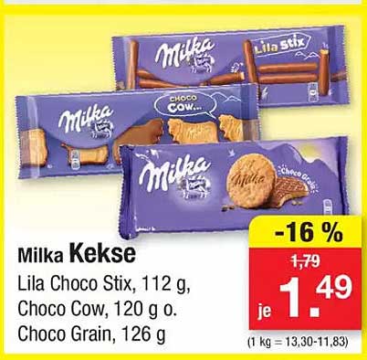 Milka Kekse Angebot bei Zimmermann