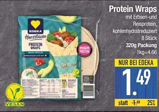 Protein Wraps Angebot bei E-Center