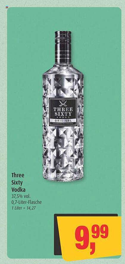 Three Sixty Vodka Angebot bei Markant
