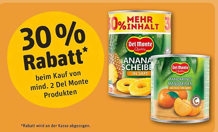 Del Monte Ananas Scheiben In Saft Del Monte Mandarinen Aus Jus - In ...