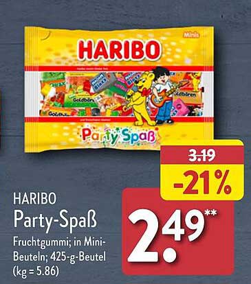 Haribo Party-Spaß Angebot bei Aldi Nord - ProspektGuru.de