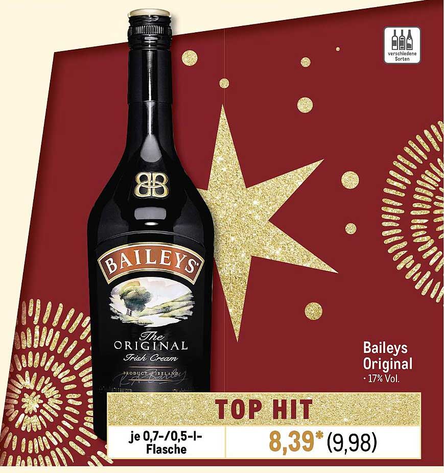 Baileys Original Angebot bei METRO - ProspektGuru.de
