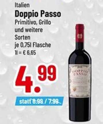 Doppio Passo Angebot bei trinkgut - ProspektGuru.de