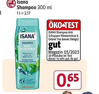 Isana Shampoo Angebot bei Rossmann