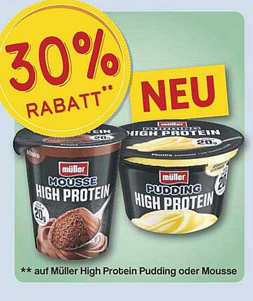 Müller High Protein Pudding Oder Mousse Angebot bei Famila Nord West