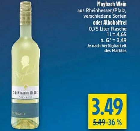 Fabelhafte Maybach Wein Angebote Ebenbild