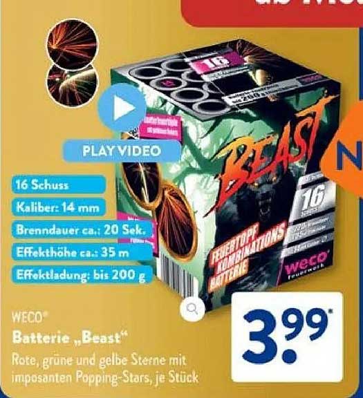 Wunderschne Big Beast Batterie Bilder