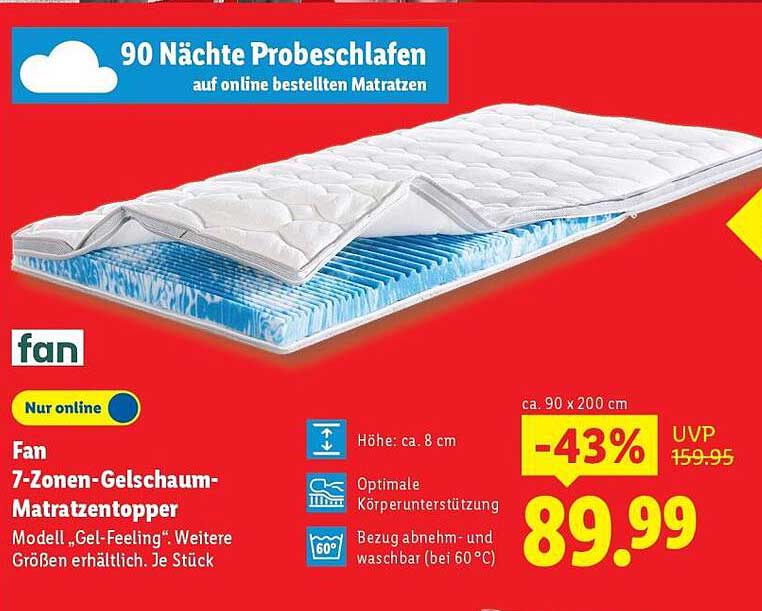 Schãƒâne Matratzentopper 140x200 Lidl Fotos