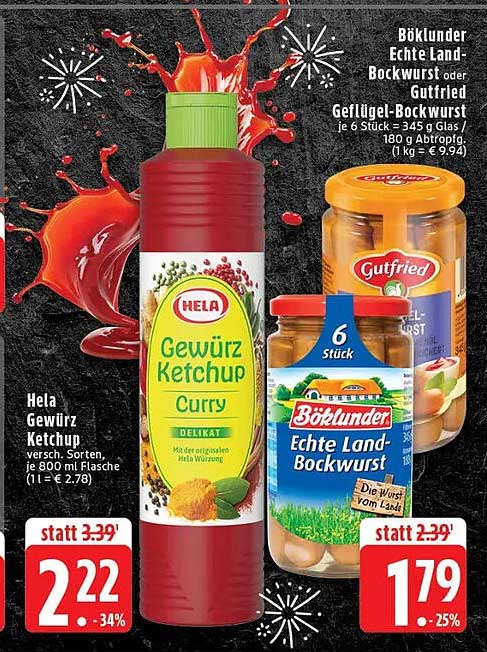Hela Gewurzketchup Angebot