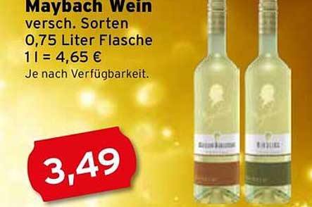 Fabelhafte Maybach Wein Angebote Ebenbild