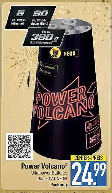 Hammerfall³ Black Cat Neon Angebot bei E-Center - ProspektGuru.de