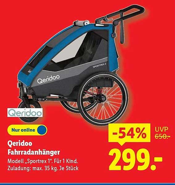 Fahrradanhanger 1 Kind
