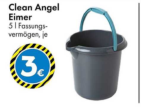 Clean Angel Eimer Angebot bei TEDi - ProspektGuru.de