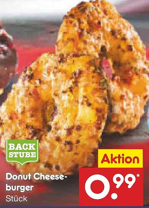 Donut Cheese-Burger Angebot bei Netto Marken-Discount - ProspektGuru.de