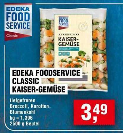 Edeka Foodservice Classic Kaiser-Gemüse Angebot bei Handelshof ...